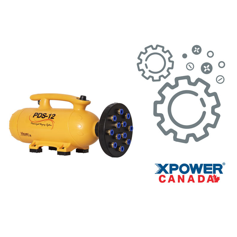 Order Parts for PDS-12 Wall Cavity Dryer | Canada's Xpower Store ...